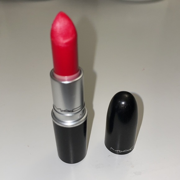 MAC Cosmetics | Makeup | Mac Red Satin Lipstick | Poshmark